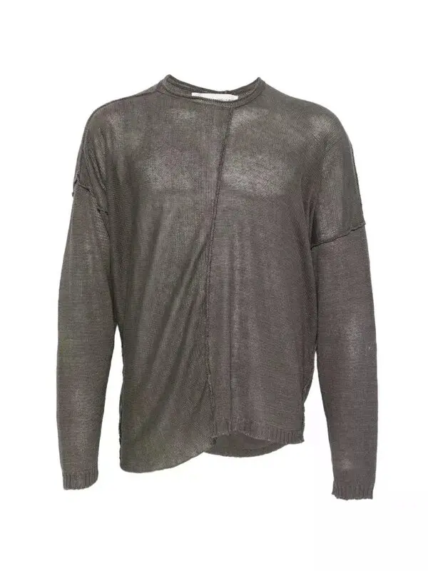 Isabel Benenato Seam Knitted Sweater