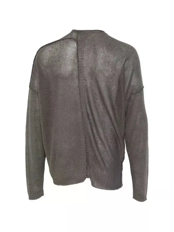 Isabel Benenato Seam Knitted Sweater