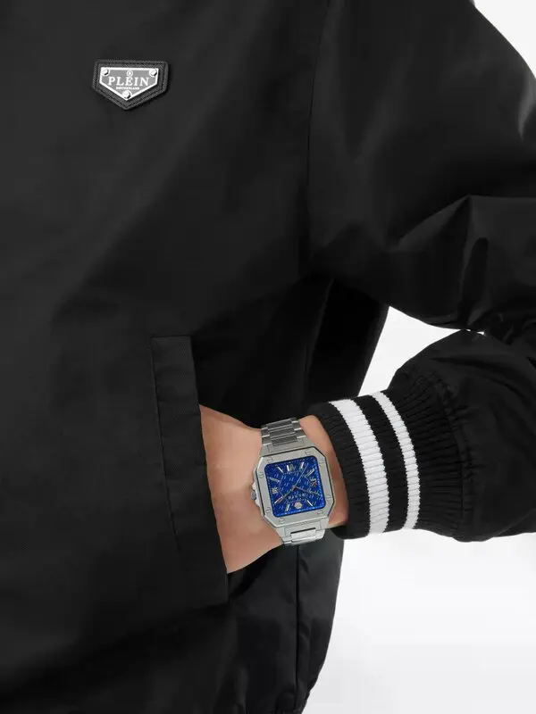 Philipp Plein Plein Edge 42mm Square Watch - Blue