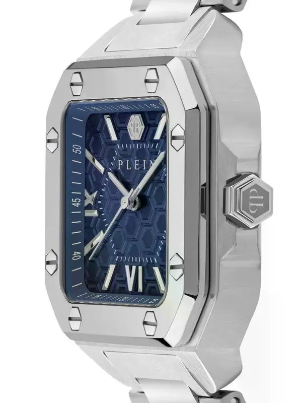 Philipp Plein Plein Edge 42mm Square Watch - Blue