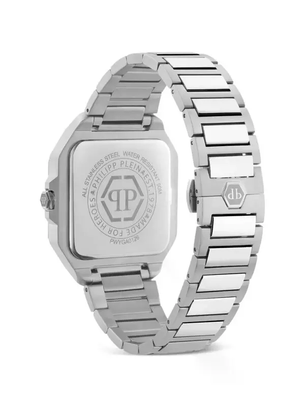 Philipp Plein Plein Edge 42mm Square Watch - Blue