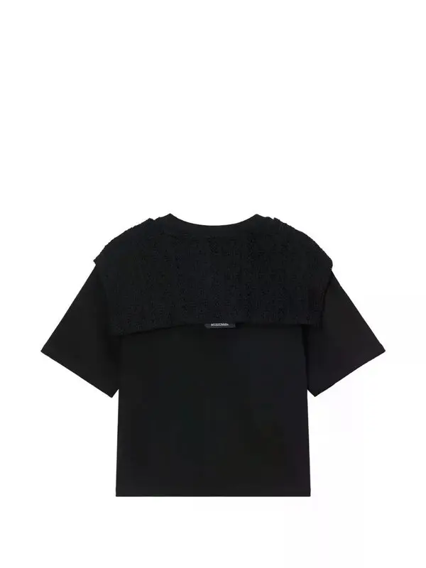 MUSIUM DIV. Layered T-shirt