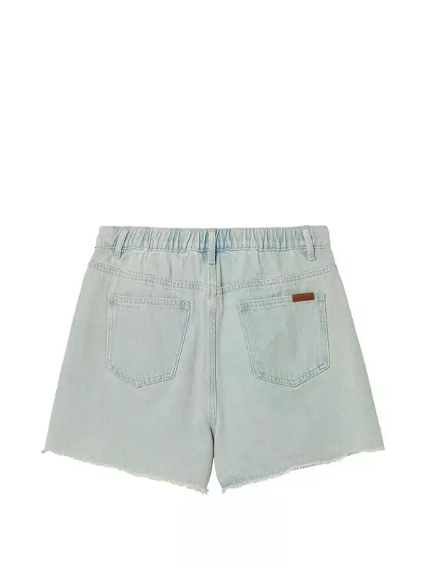 MUSIUM DIV. Distressed Ruffled Short