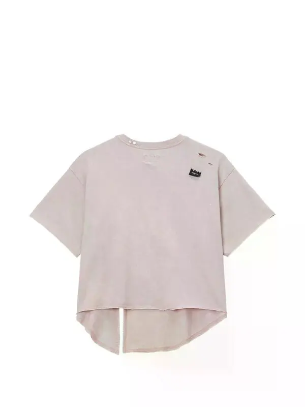 MUSIUM DIV. Distressed Relaxed-fit T-shirt