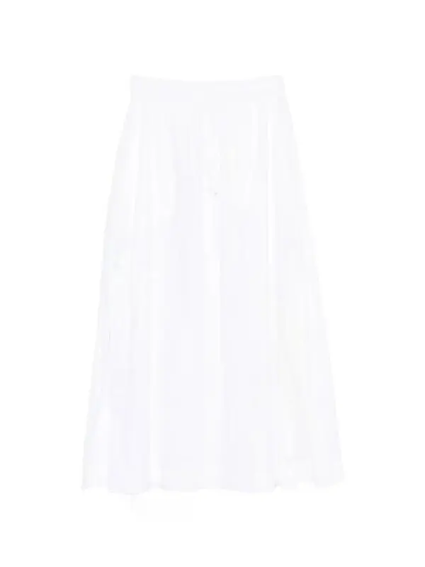 DEHA Midi A-line Skirt - White