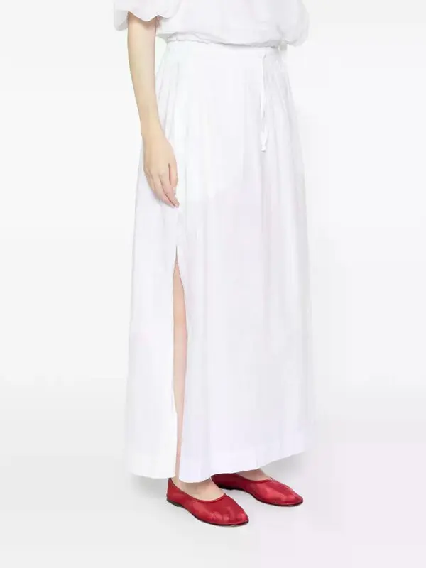 DEHA Midi A-line Skirt - White