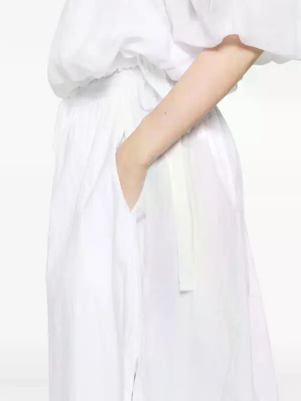 DEHA Midi A-line Skirt - White