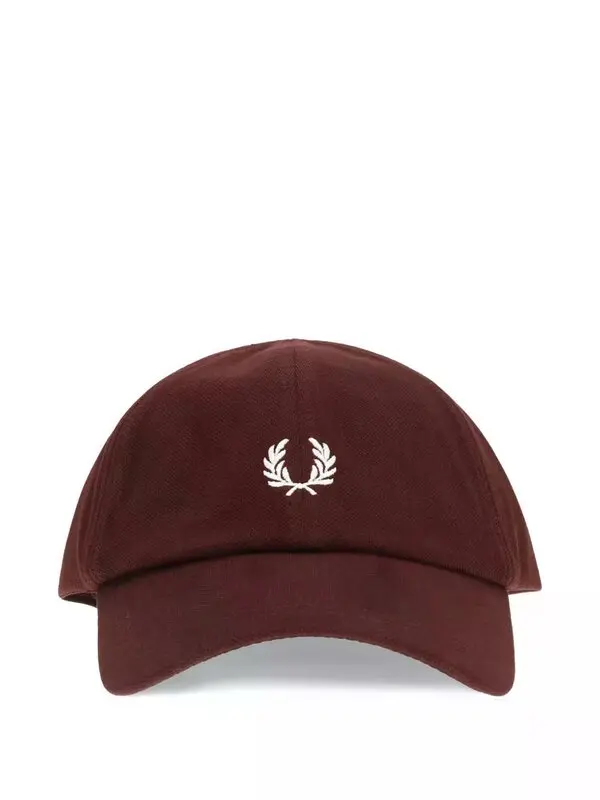 Fred Perry Logo-embroidered Cap - Red