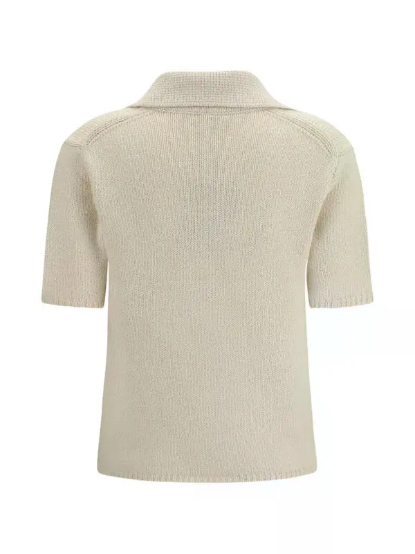 Gabriela Hearst Sohan V-neck Top - Neutrals
