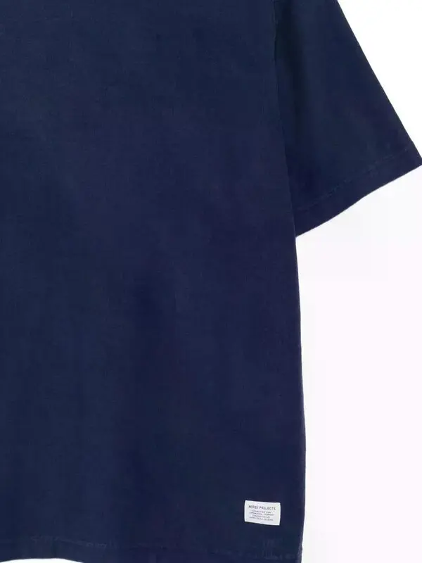 Norse Projects Ribbed Trim T-shirt - Blue