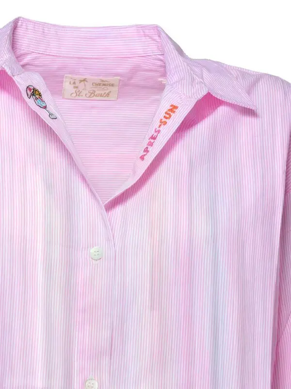MC2 SAINT BARTH Long-sleeve Striped Shirt