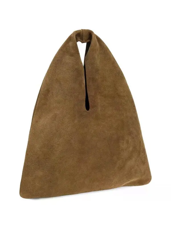 Manebí Louis Suede Shoulder Bag - Brown