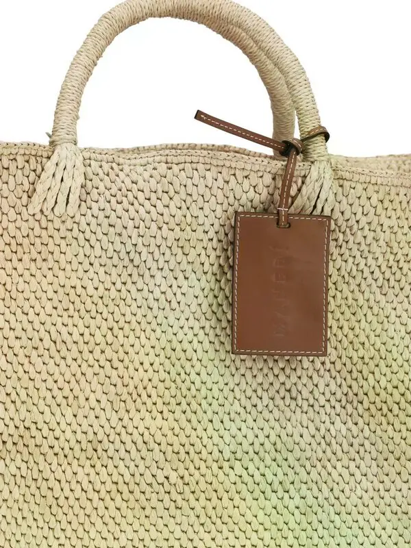 Manebí Maxi Saona Woven Tote Bag - Neutrals