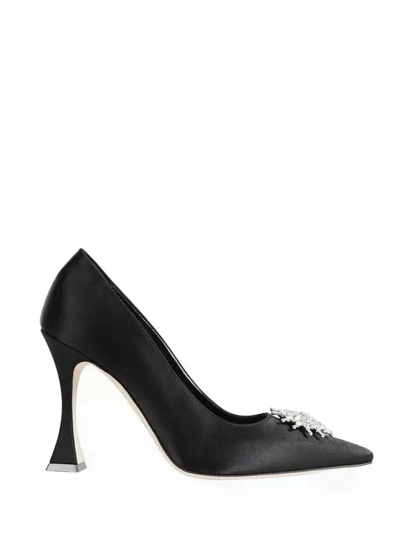 Manolo Blahnik Ronconanu Crystal-embellished Pumps