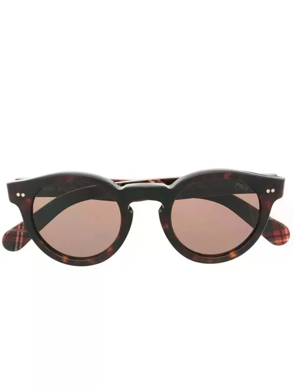 Polo Ralph Lauren Round Frame Sunglasses - Brown