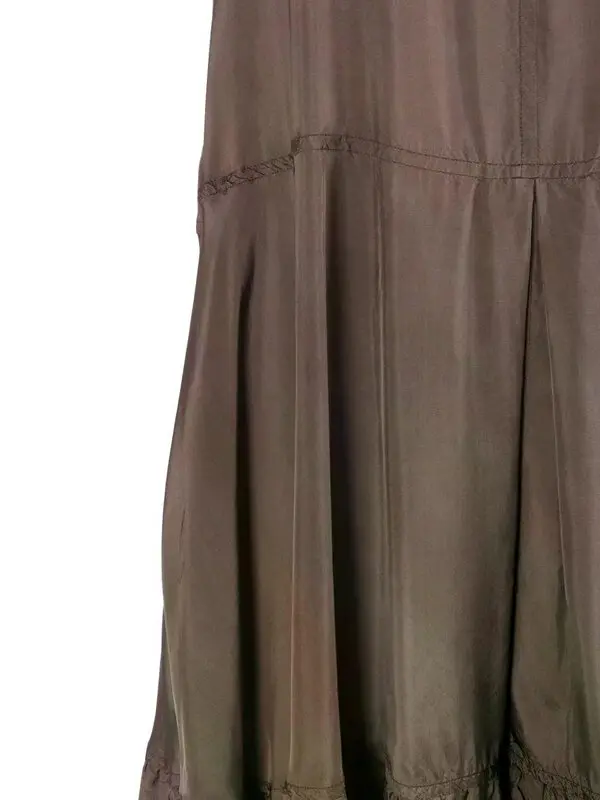 Aspesi Gathered Dress - Brown