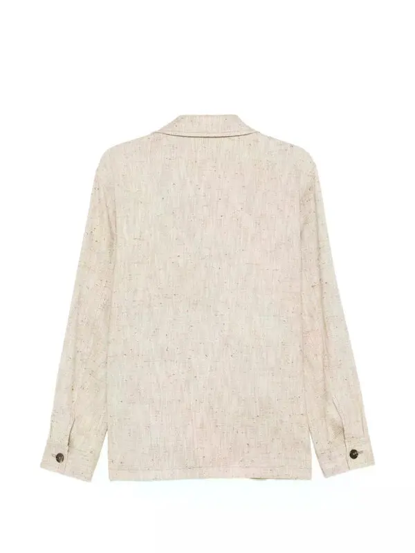Tagliatore Button Pocket Shirt - Neutrals