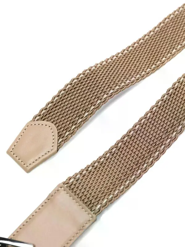 Canali Woven Buckle Belt