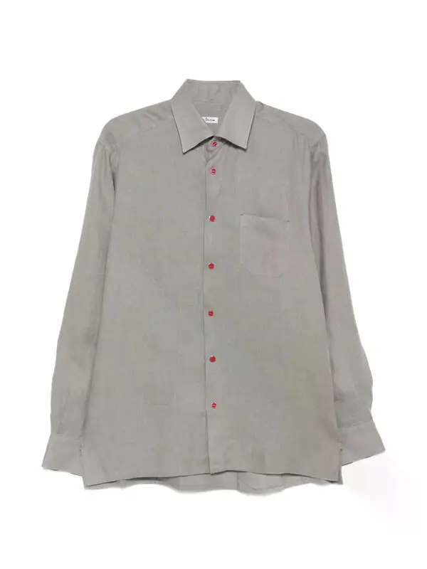 Kiton Snap-button Patch-pocket Shirt