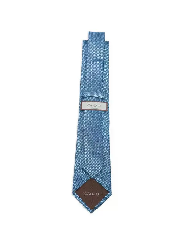 Canali Patterned Neck Tie