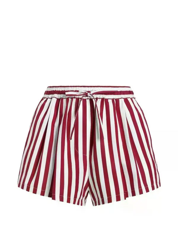 Dolce & Gabbana Striped Drawstring Shorts