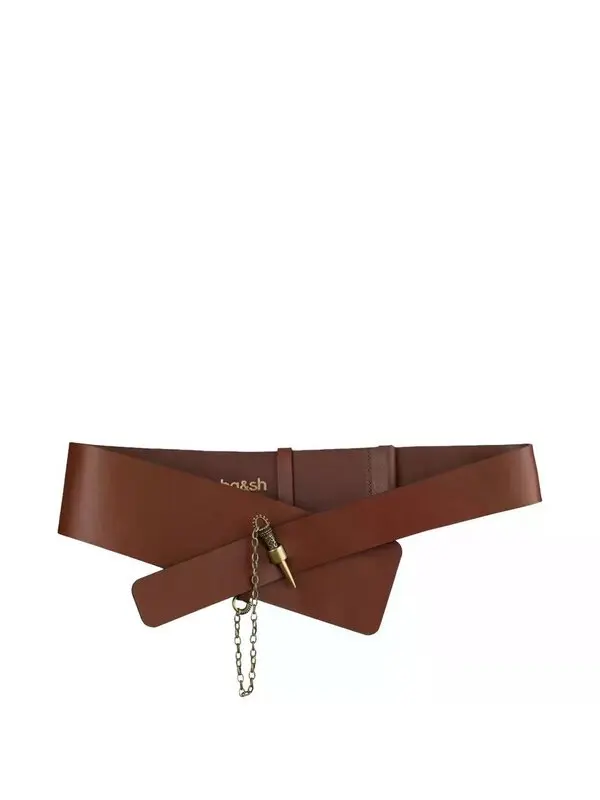 Ba&sh Charm Waist Belt - Brown