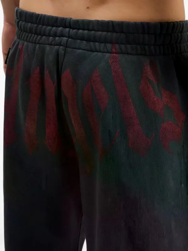 Palm Angels Big Waist Logo Sweattrousers