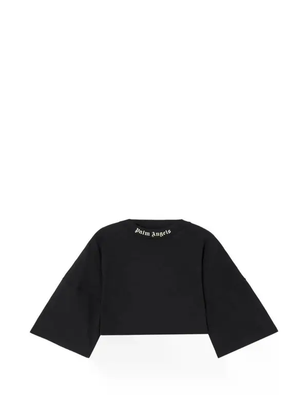 Palm Angels Cropped Logo T-shirt