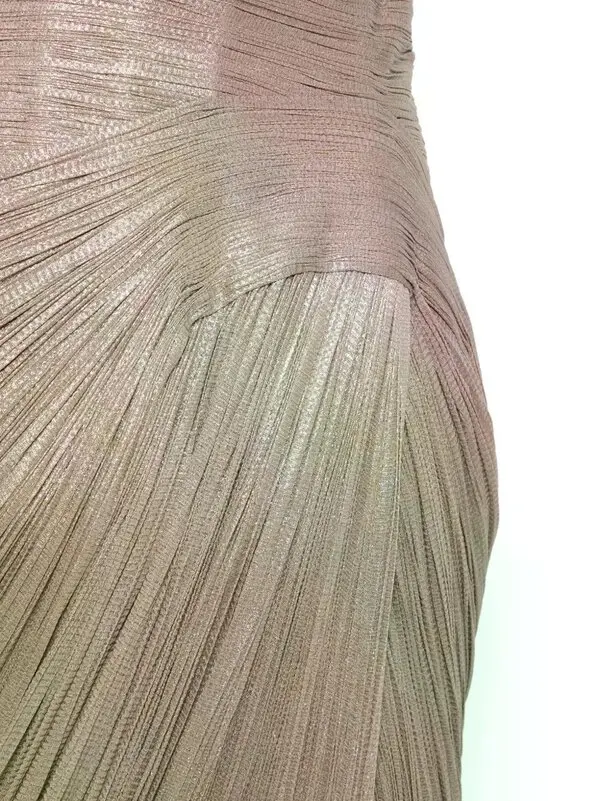 MARIA LUCIA HOHAN Ruby Strapless Midi Dress - Neutrals
