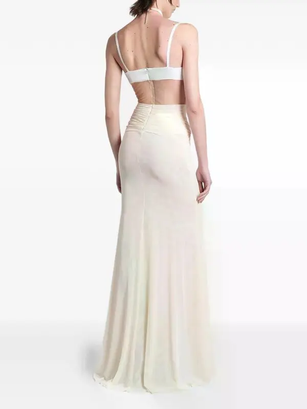 David Koma Flared Sleeve Dress