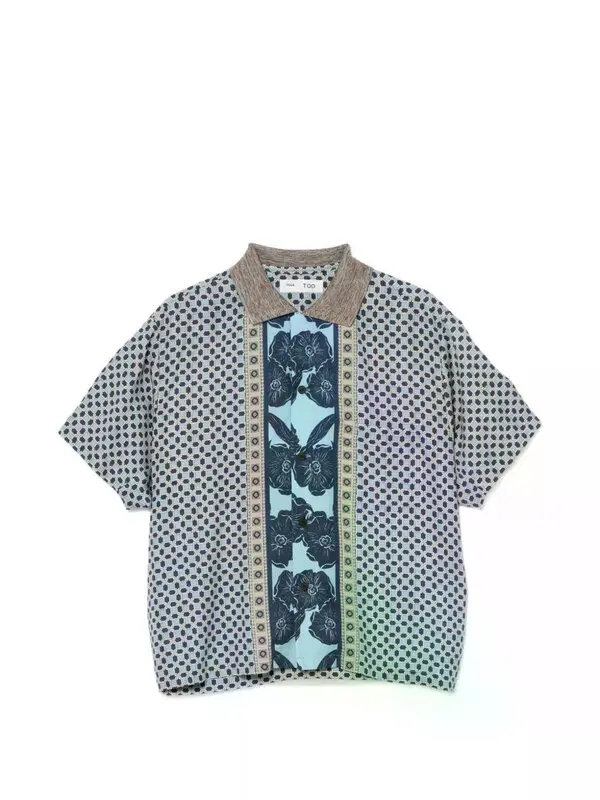 Toga Geometric-print Shirt