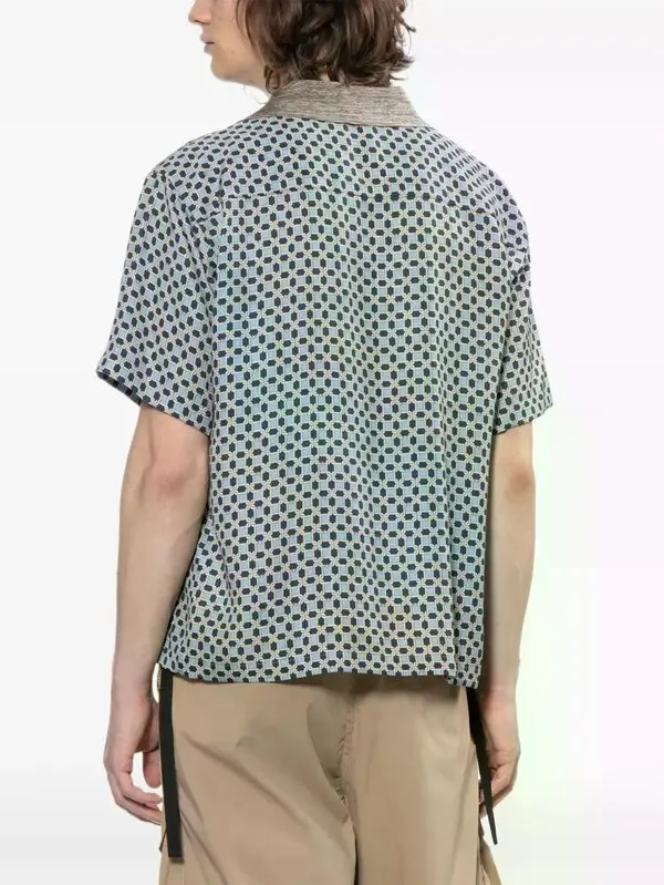 Toga Geometric-print Shirt