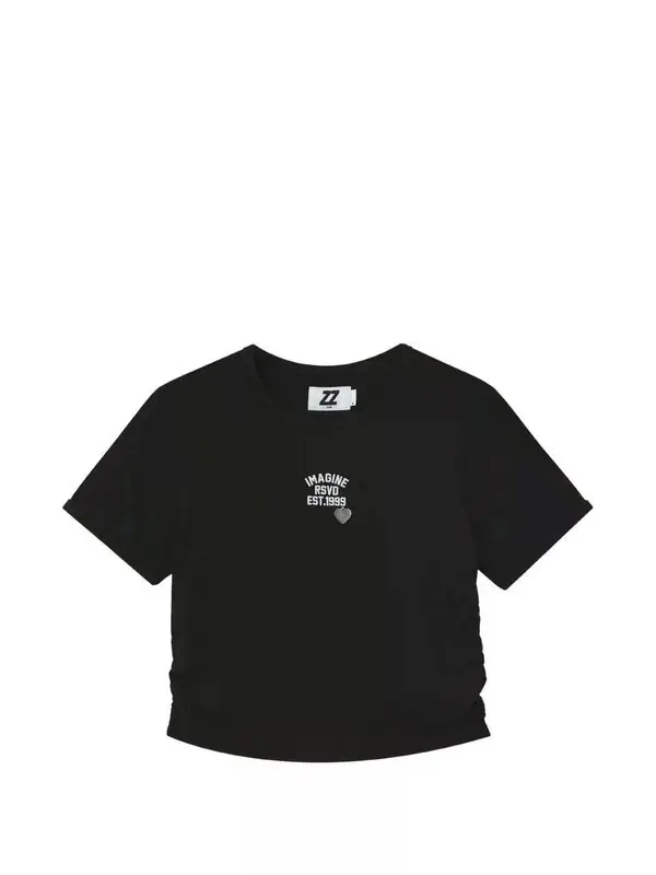 Izzue Graphic-print T-shirt - Black