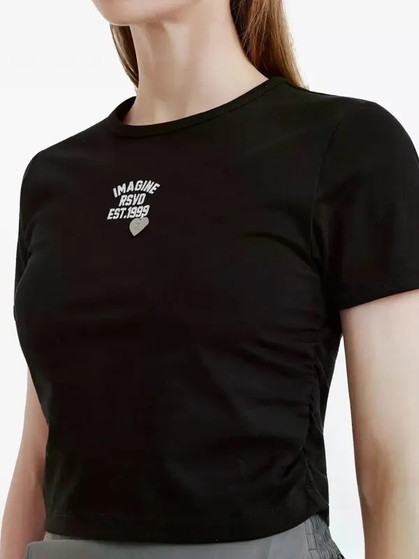Izzue Graphic-print T-shirt - Black