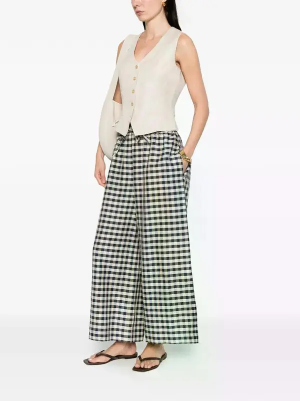 Max Mara Pace Button V-neck Gilet - Neutrals