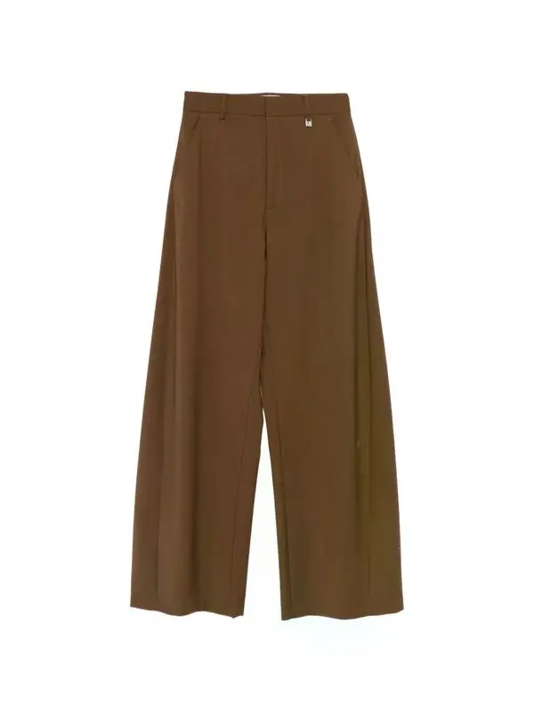 Giuseppe Di Morabito Wool Wide-leg Trousers