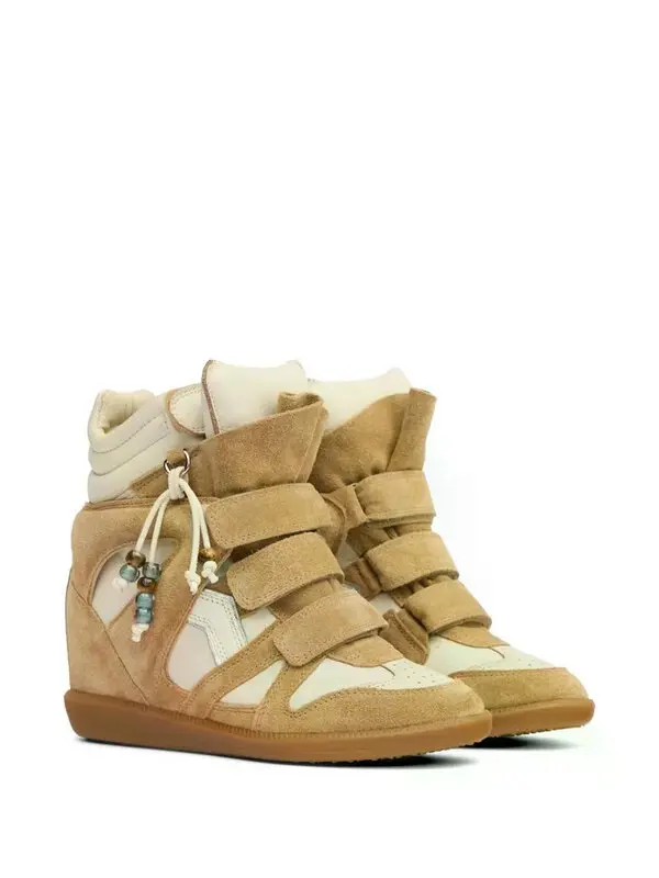 Isabel Marant Étoile Bekett Wedge Sneakers - Neutrals