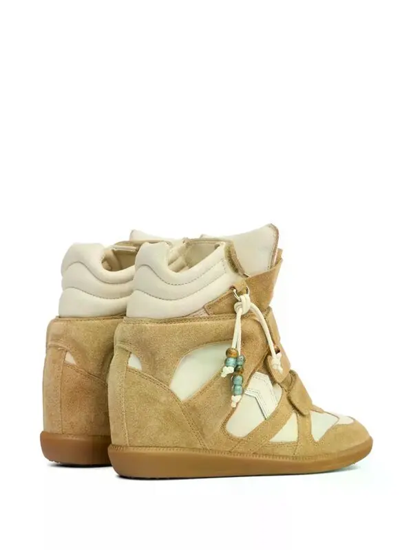 Isabel Marant Étoile Bekett Wedge Sneakers - Neutrals