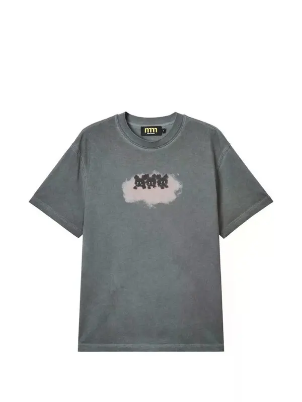 MINI CREAM Graphic-print T-shirt - Grey