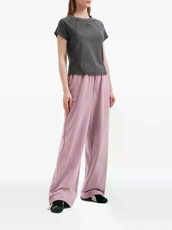 MINI CREAM Ruffled Trousers