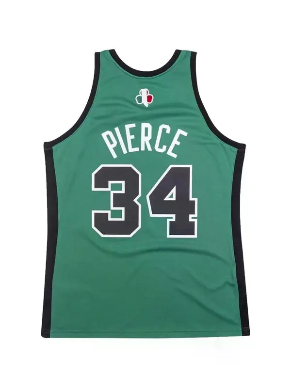 Mitchell & Ness Nba Paul Pierce 2007 Boston Celtics Authentic Jersey Top - Green