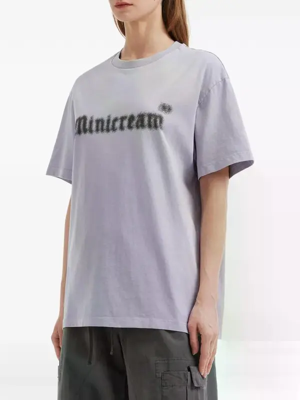 MINI CREAM Logo-print T-shirt