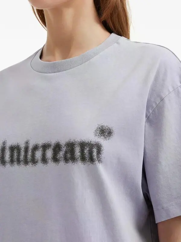 MINI CREAM Logo-print T-shirt