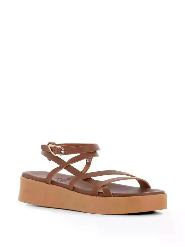 ANCIENT GREEK SANDALS Stiliani Sandals - Brown