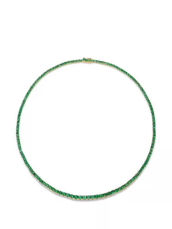 ANITA KO Hepburn Emerald Necklace - Gold