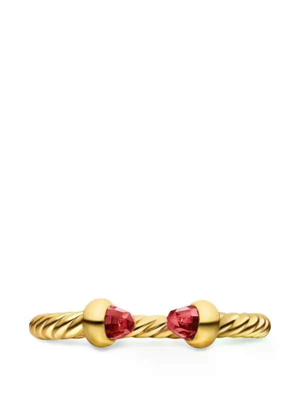 David Yurman Micro Cablespira® Flex Ring - Gold