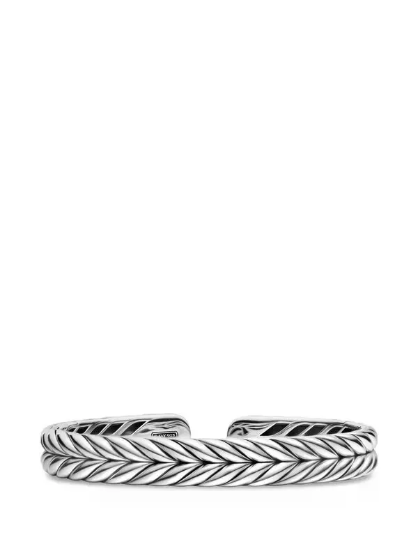 David Yurman Chevron Flex Bracelet - Silver