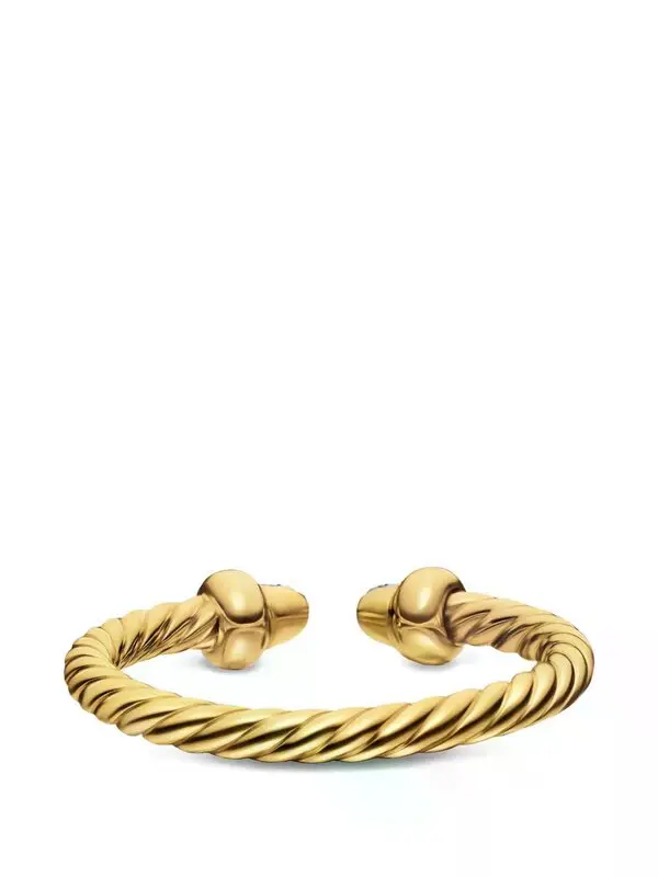David Yurman Micro Cablespira® Flex Ring - Gold