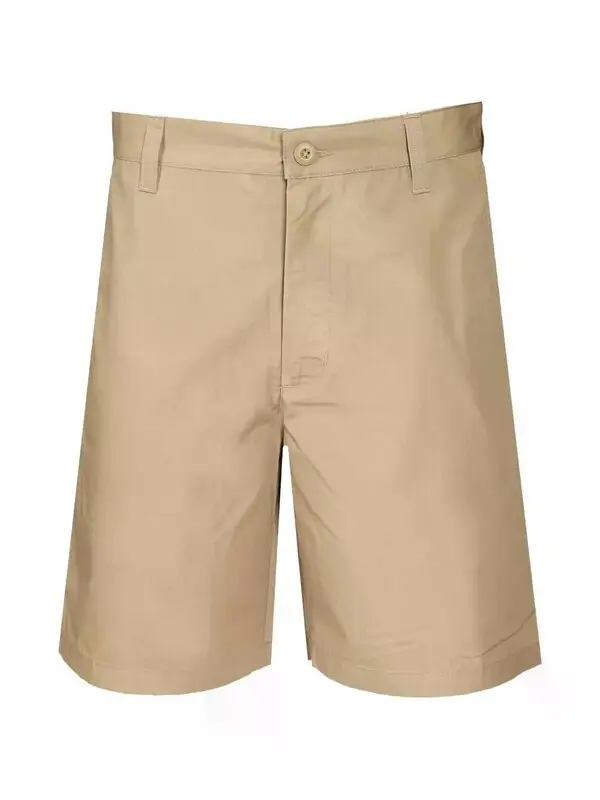 Carhartt Work In Progress Calder Logo-patch Shorts - Neutrals