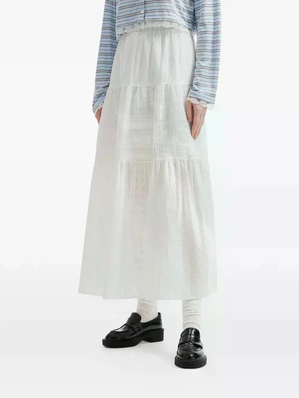 TOUT A COUP Tiered Maxi Skirt